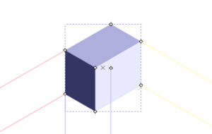 How To Use The 3D Box Tool In Inkscape (Perspective, Vanishing Points ...